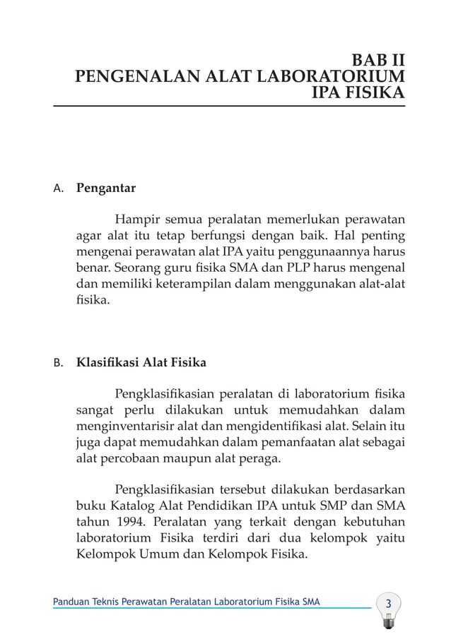 Buku perawatan alat_lab_fisika | PDF