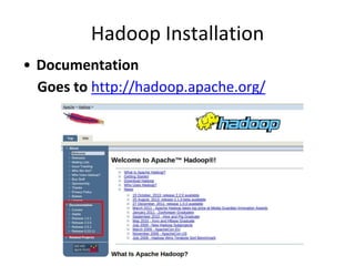 Install hadoop in a cluster | PPT