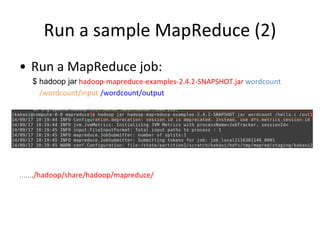 Install hadoop in a cluster | PPT