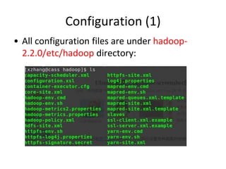 Install hadoop in a cluster | PPT