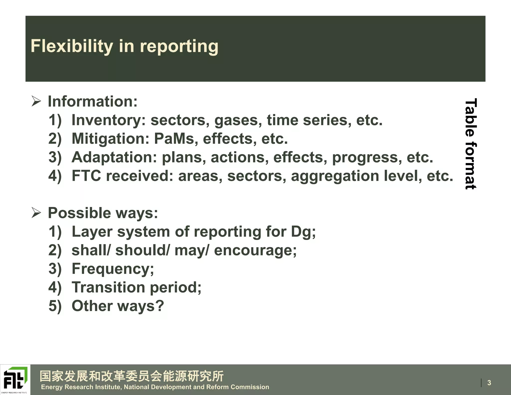 Flexibility under Article 13 of the Paris agreement, Xiang Gao CCXG GF September 2016 Breakout 5 ...