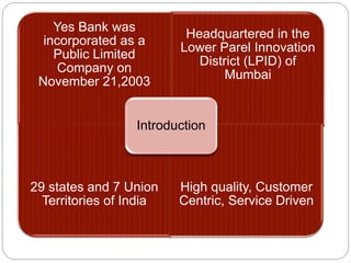 Yes bank presentation | PPTX