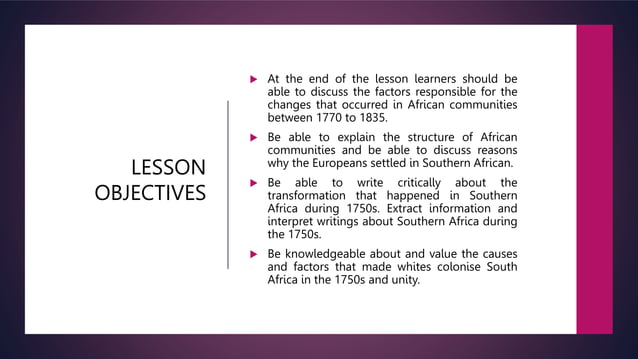 TRANSFORMATIONS_IN_SOUTHERN_AFRICA_AFTER_1750_(1).pptx | Africa Travel ...