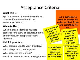 21 Story Splitting Patterns | PPTX