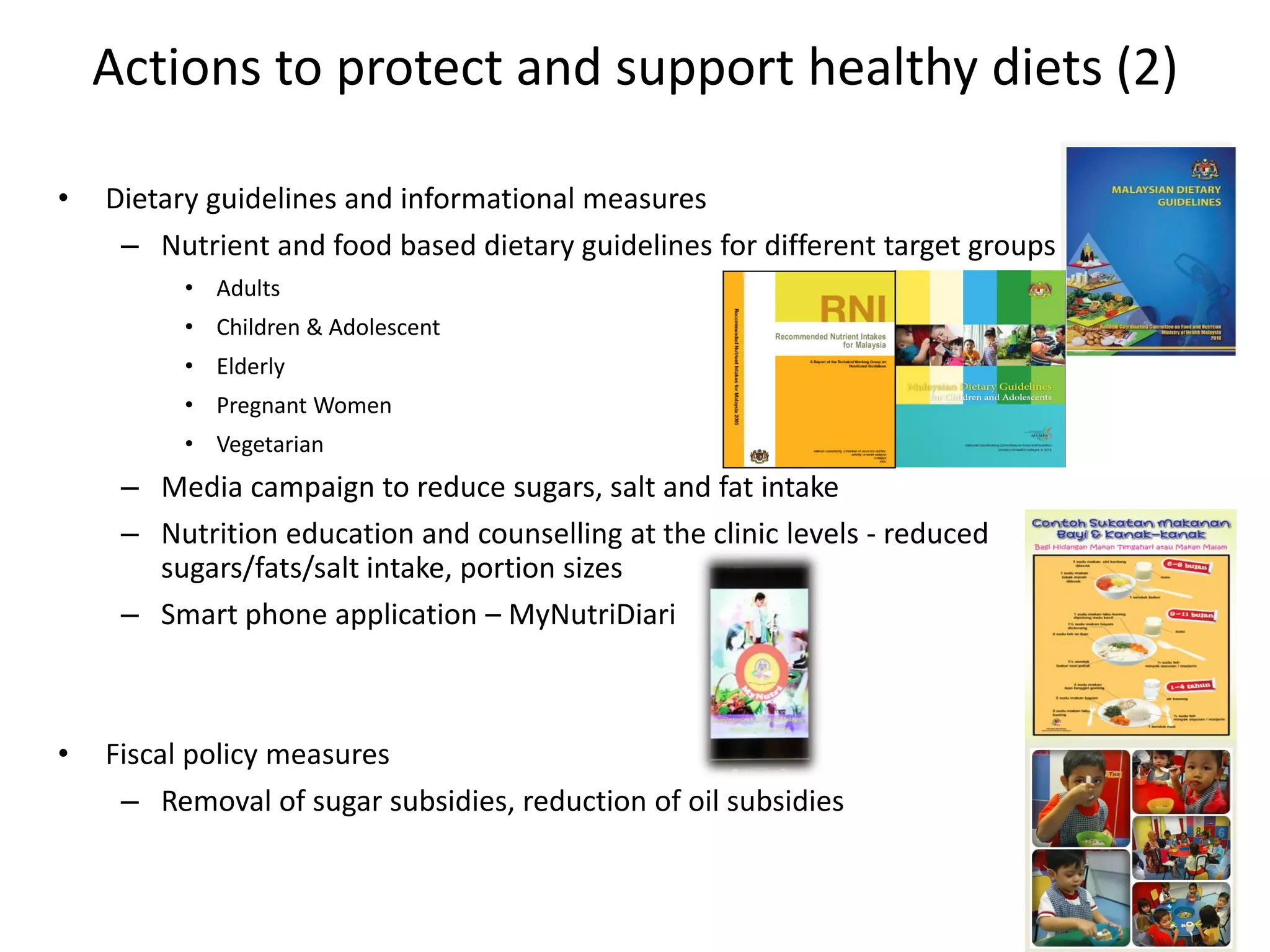 Meeting the challenge of a new era for achieving healthy diet and ...