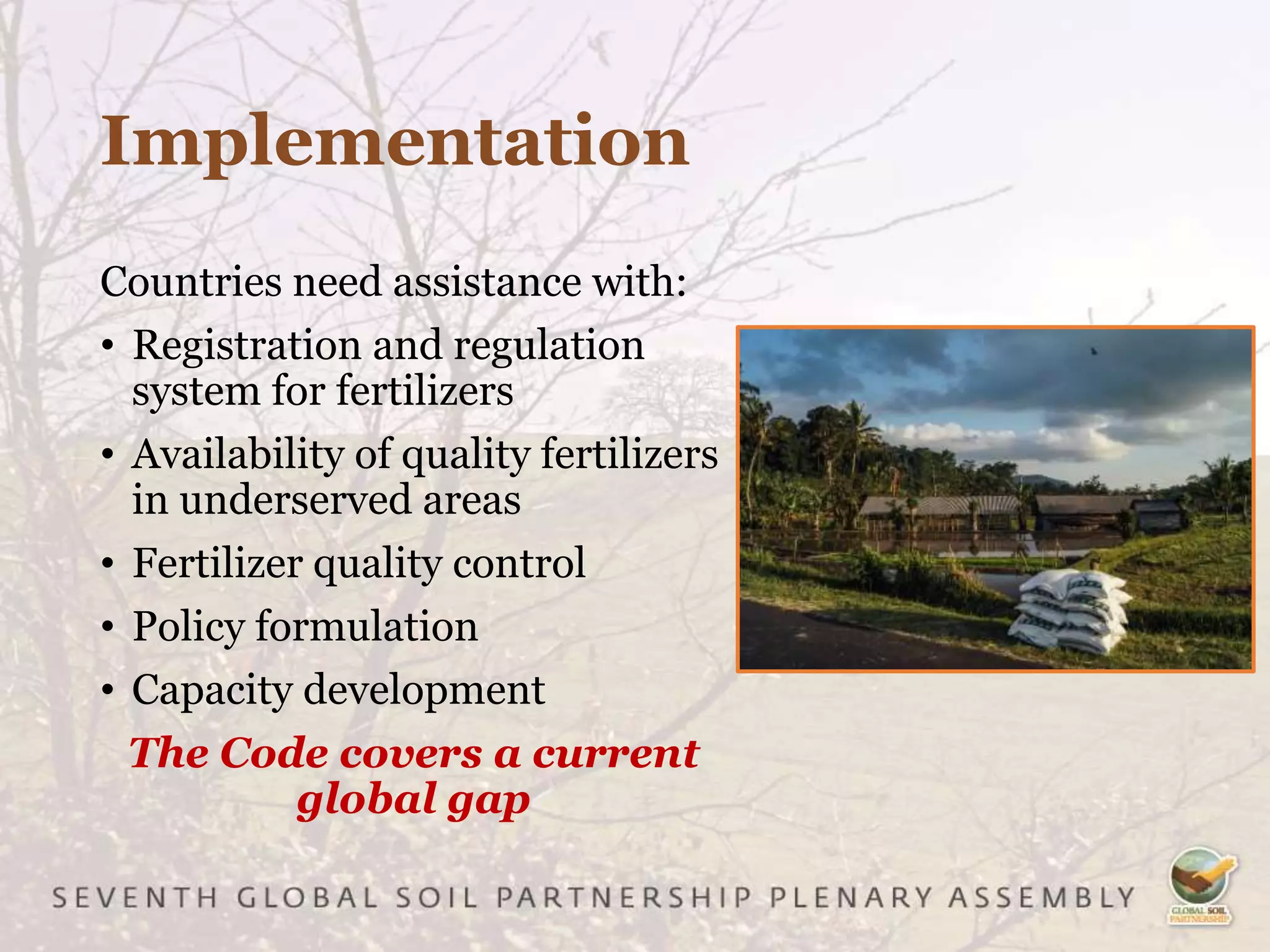 International Code of Conduct for the Sustainable Use and Management of ...