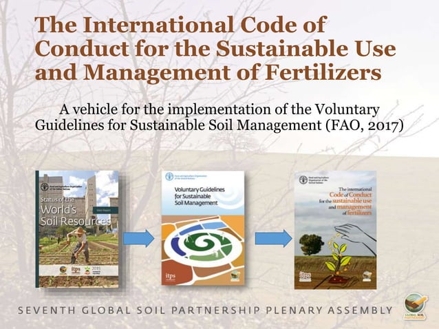 International Code of Conduct for the Sustainable Use and Management of ...