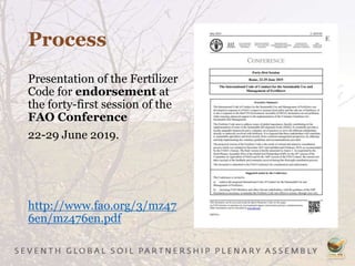 International Code of Conduct for the Sustainable Use and Management of ...