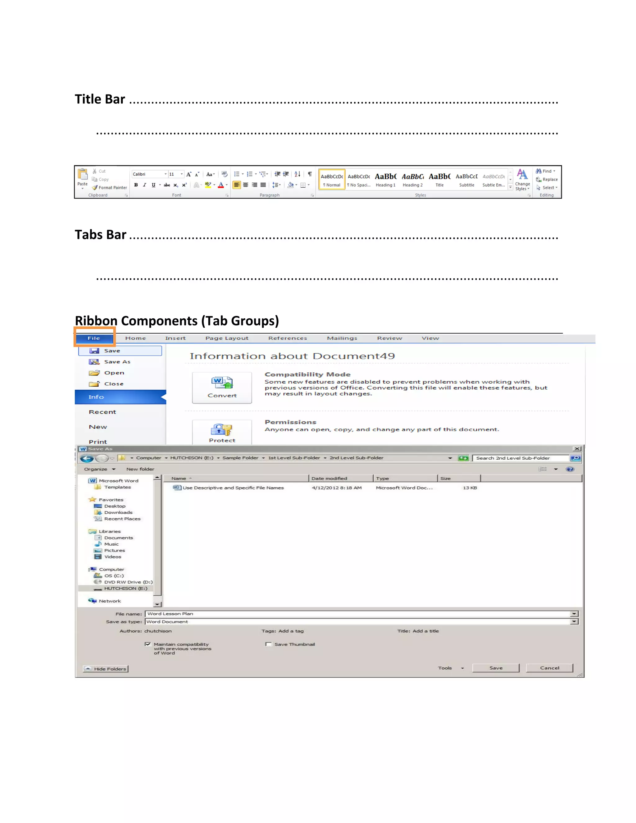 4 0-1 introduction-to_microsoft_word_student_manual[1] | PDF