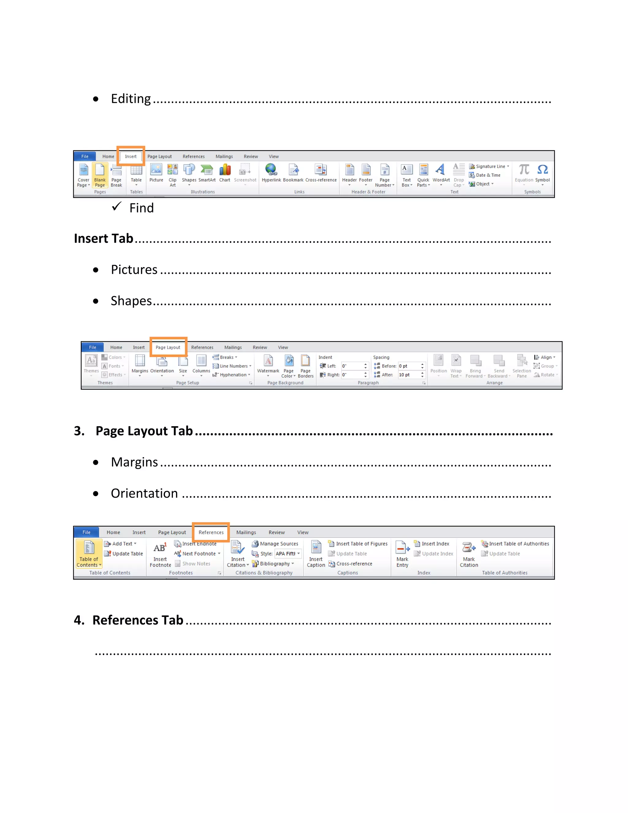 4 0-1 introduction-to_microsoft_word_student_manual[1] | PDF