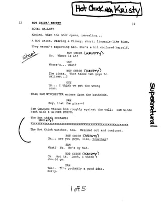 Script Sides Casting