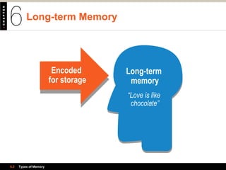 Psychology 101 Chapter 6 Memory | PPT