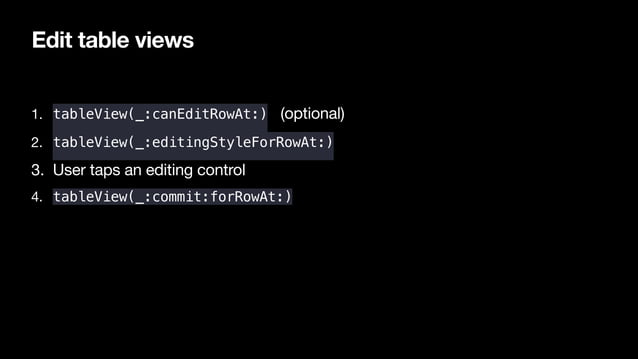 Intermediate table views | PPT