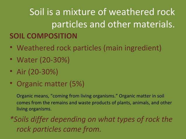4.2 Weathering And Soil Formation | PPT | Gardening | Home & Garden