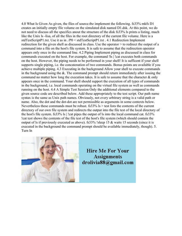 4-0 What Is Given As given- the files of source-tbz implement the foll ...