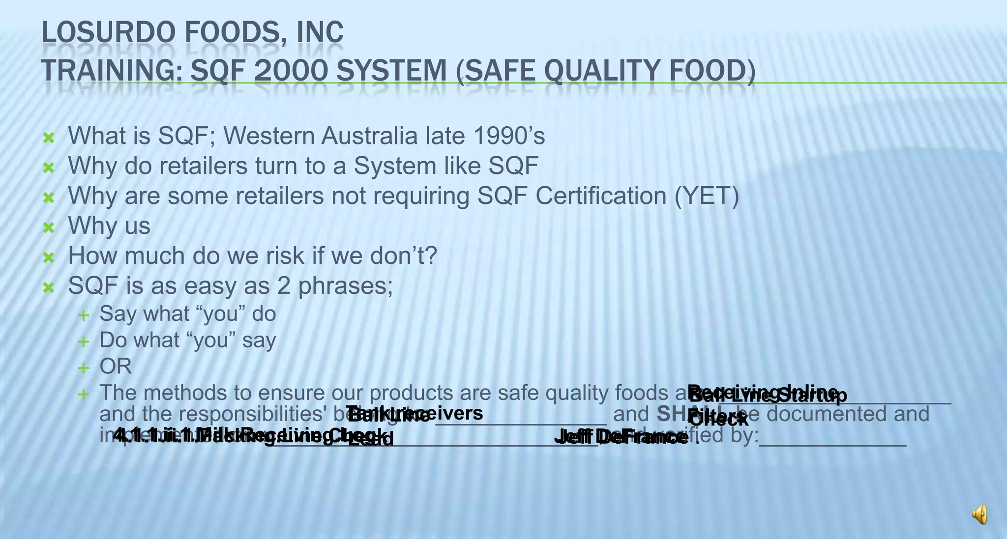 4.1.2.3.food.safety.quality.diagram.training | PPTX