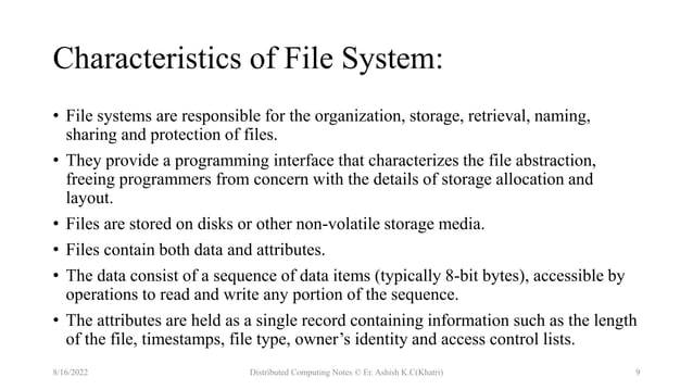 Distributed File System | PPT