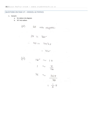 4.1 further mechanics | PDF