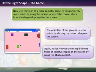 4.1 playing with shapes | PPTX