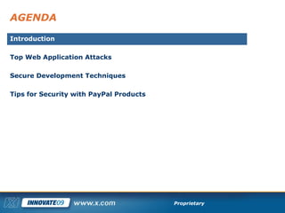 Developing Secure Applications and Defending Against Common Attacks | PPT