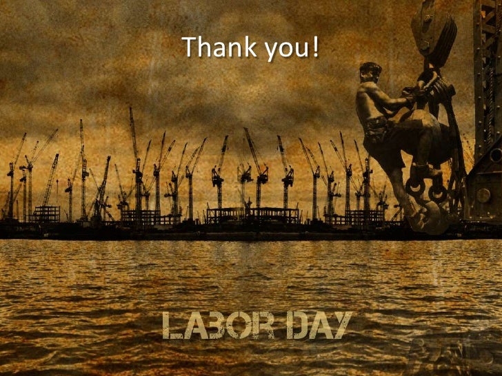Free Labor Day PowerPoint Template 4