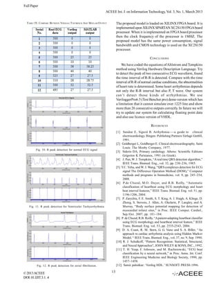 FPGA based Heart Arrhythmia’s Detection Algorithm | PDF | Heart and Cardiovascular Diseases ...