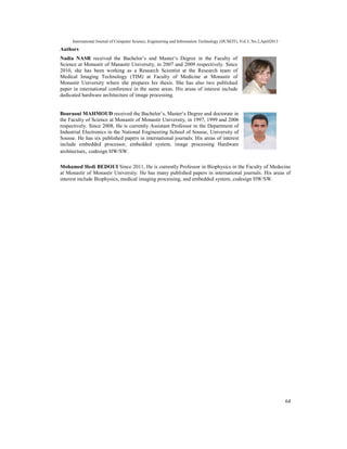 FPGA ARCHITECTURE FOR FACIAL-FEATURES AND COMPONENTS EXTRACTION | PDF