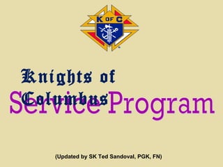 4. service program | PPT