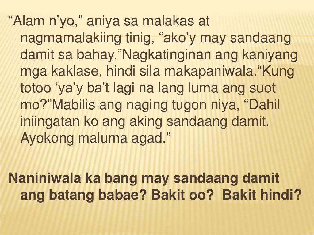 sandaang damit