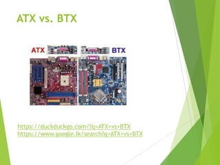 06. Motherboard Form Factors (Computer) | PPSX