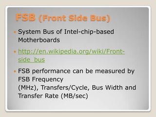 07. Mainboard (System Board, Motherboard) | PPSX