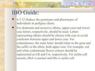 4.3 theoretical genetics | PPT
