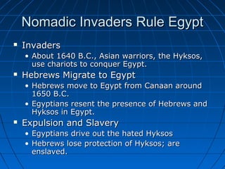 4.1 The Egyptian and Nubian Empires | PPT