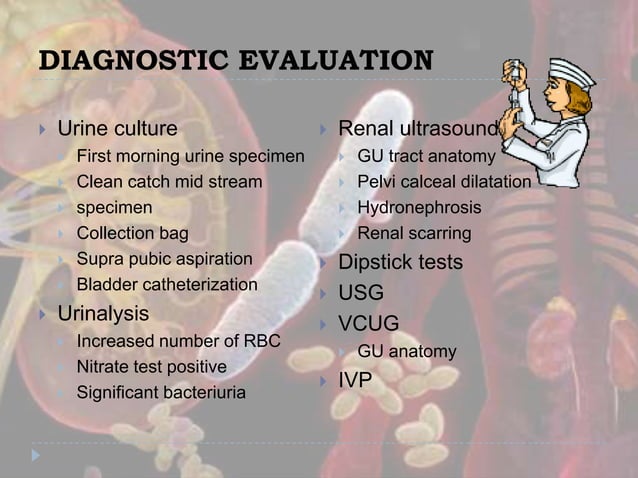 UTI in children | PPTX | Infectious Diseases | Diseases and Conditions