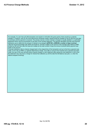 4.8 balance methods notes | PDF