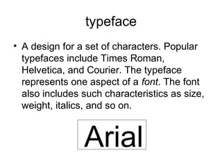 4. typographic terms vy pham | PPT