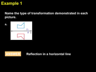 4.8 congruence transformations and coordinate geometry | PPT