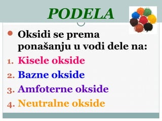 O OKSIDIMA | PPT