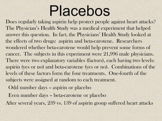 4.2 placebos & double blind | PPTX