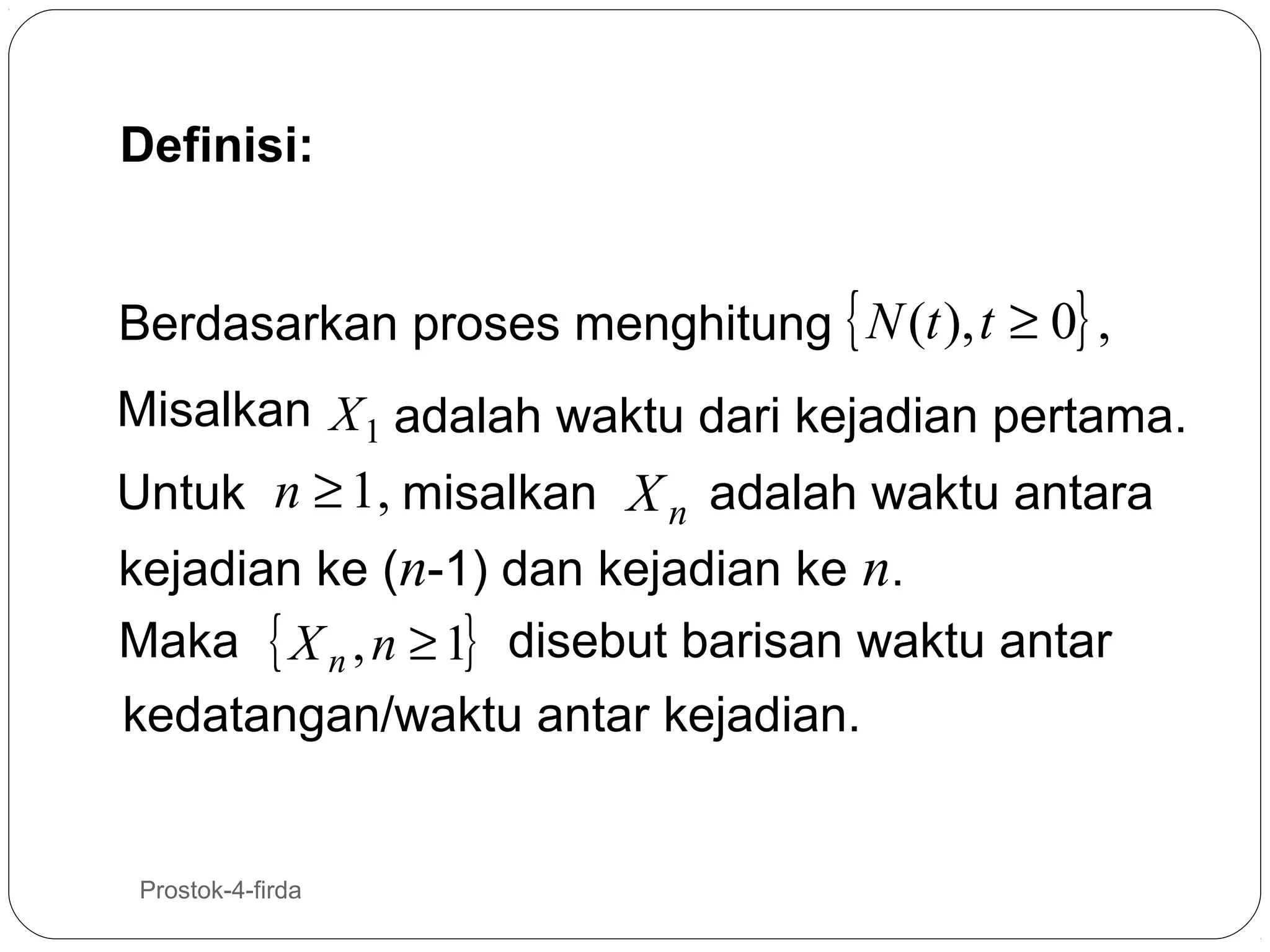 proses poisson | PPT