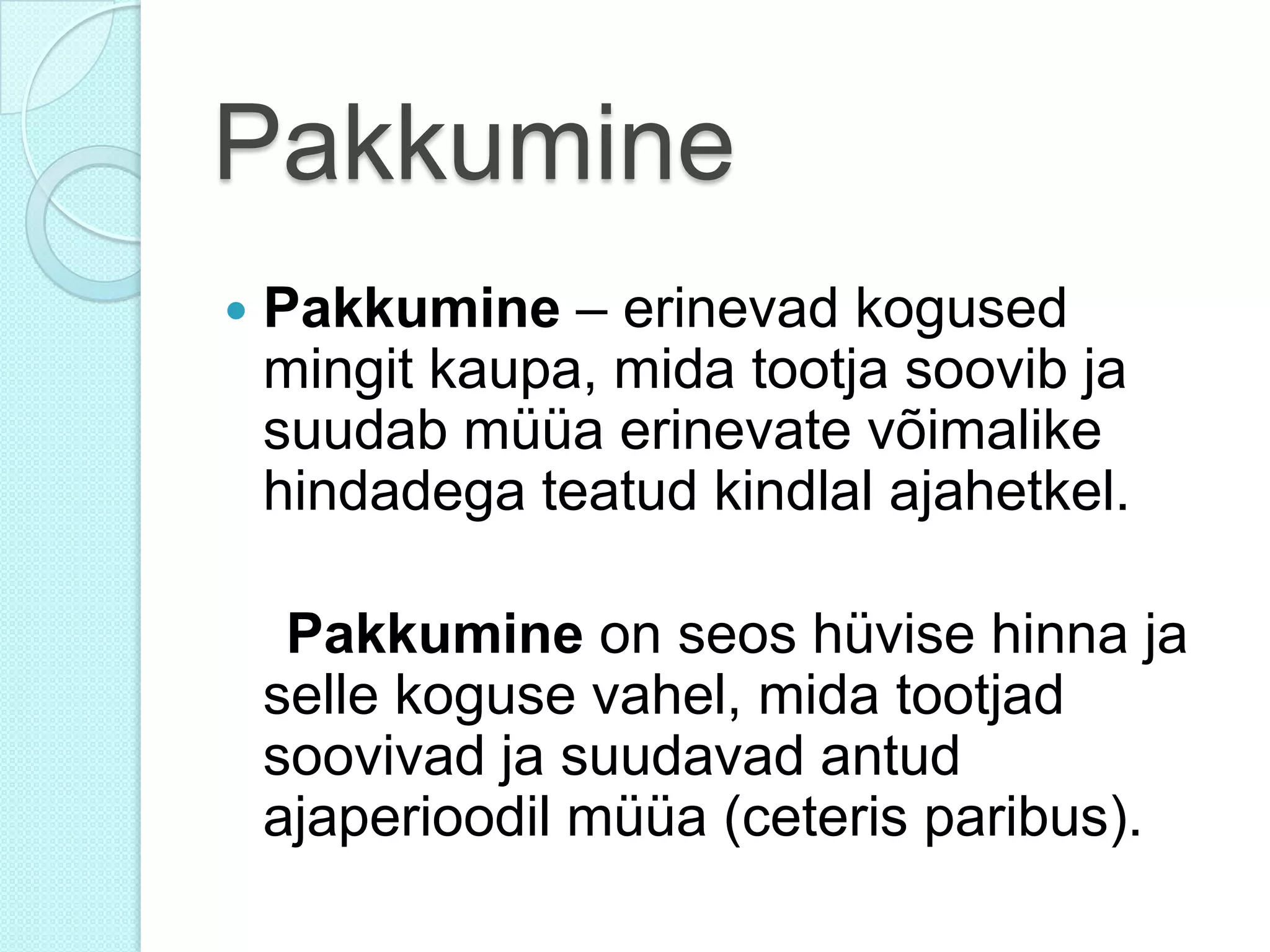 4. tund pakkunime | PPTX