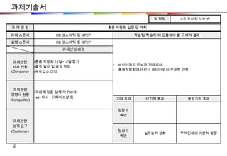 4조 보이지않는 손 과제기술서 , gtep과제 | PPTX