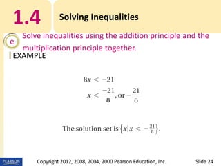 4. solving inequalities | PPTX