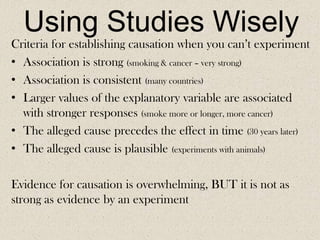 4.3 using studies wisely | PPTX