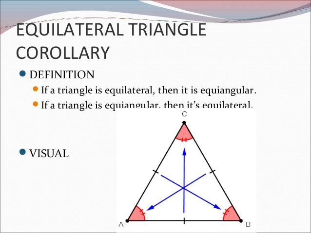 4.7 use isosceles and equilateral triangles