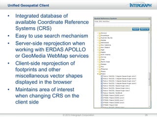Intergraph’s Server Offering_Richard Goodman - Intergraph Geospatial ...