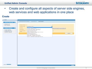 Intergraph’s Server Offering_Richard Goodman - Intergraph Geospatial ...
