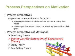 motivation model | PPTX | Business and Finance