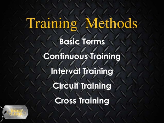 4-training-methods