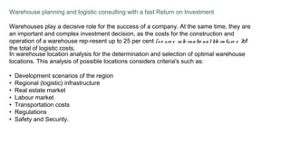4.the dynamic warehousing design and layout | PPT